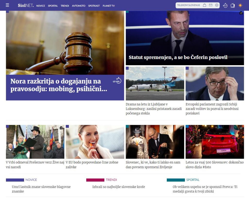 Prenovljen Siol.net prinaša številne novosti – TSmedia